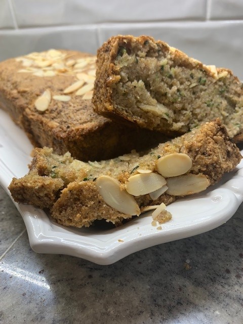 Almond Zucchini Bread - Gluten & Dairy Free - David Roberts Food Corp